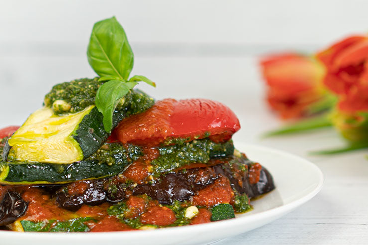 Roasted Veggie Stack Recipe – 8Foods